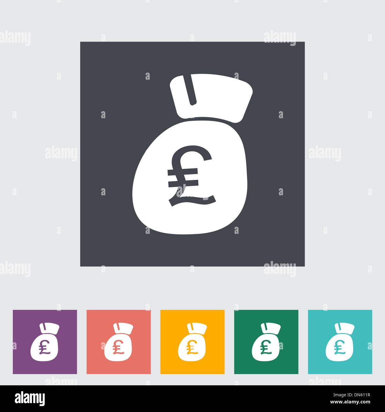 Pound sterling icon symbol set hi-res stock photography and images - Alamy