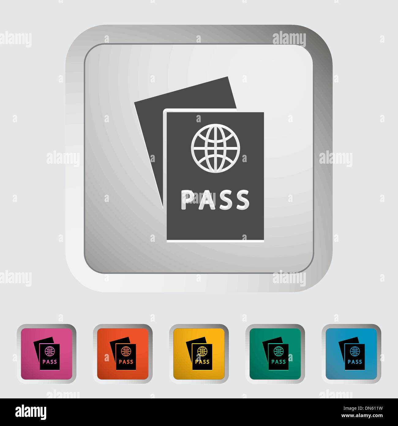 Passport symbol Stock Vector Images - Alamy