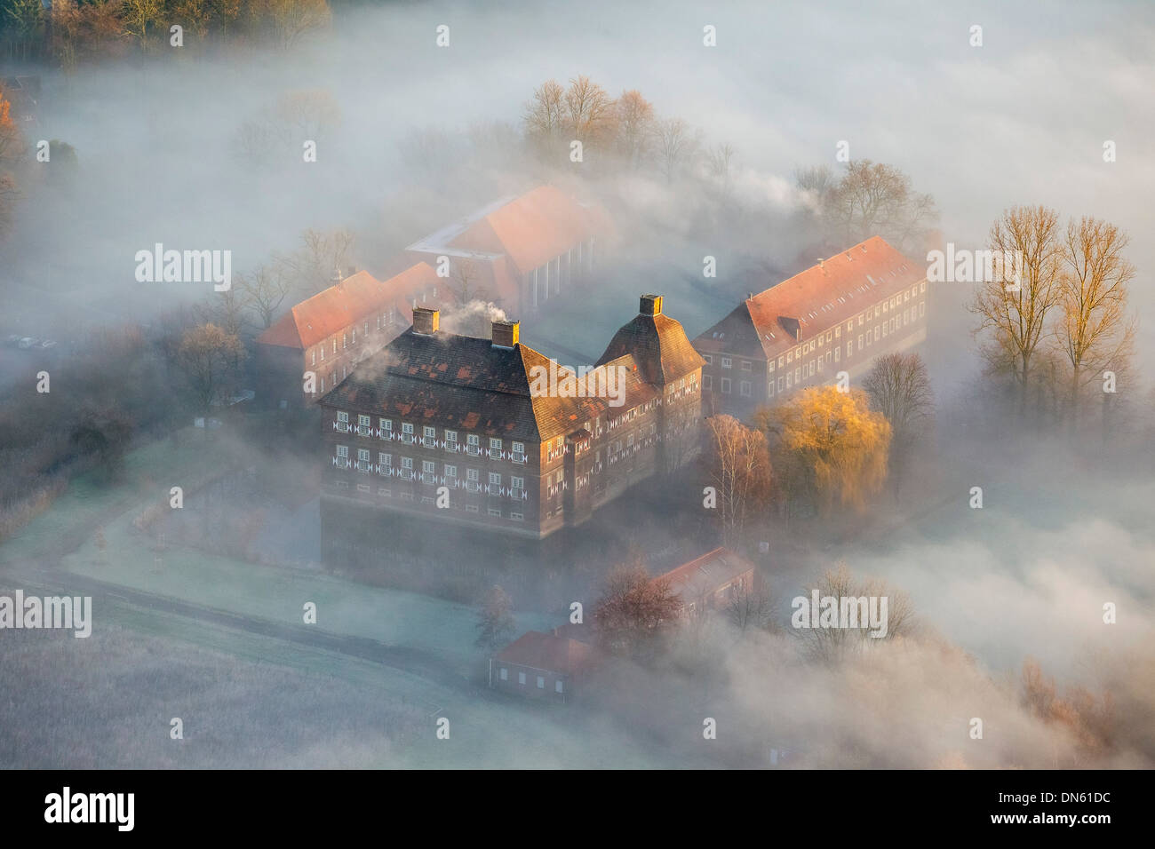 Schloss hamm nordrhein westfalen deutschland hi-res stock photography ...