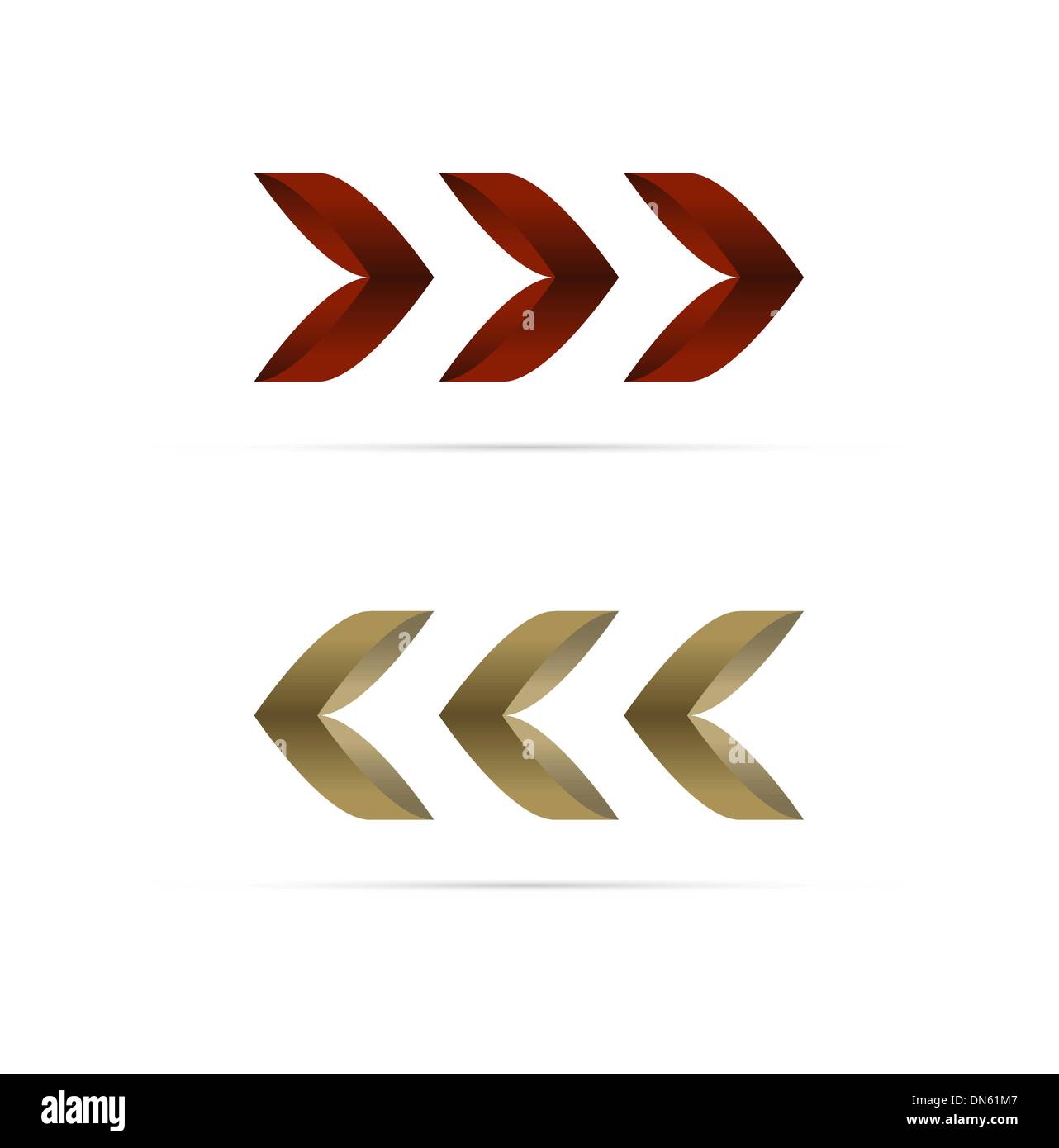 Glossy arrow hi-res stock photography and images - Alamy