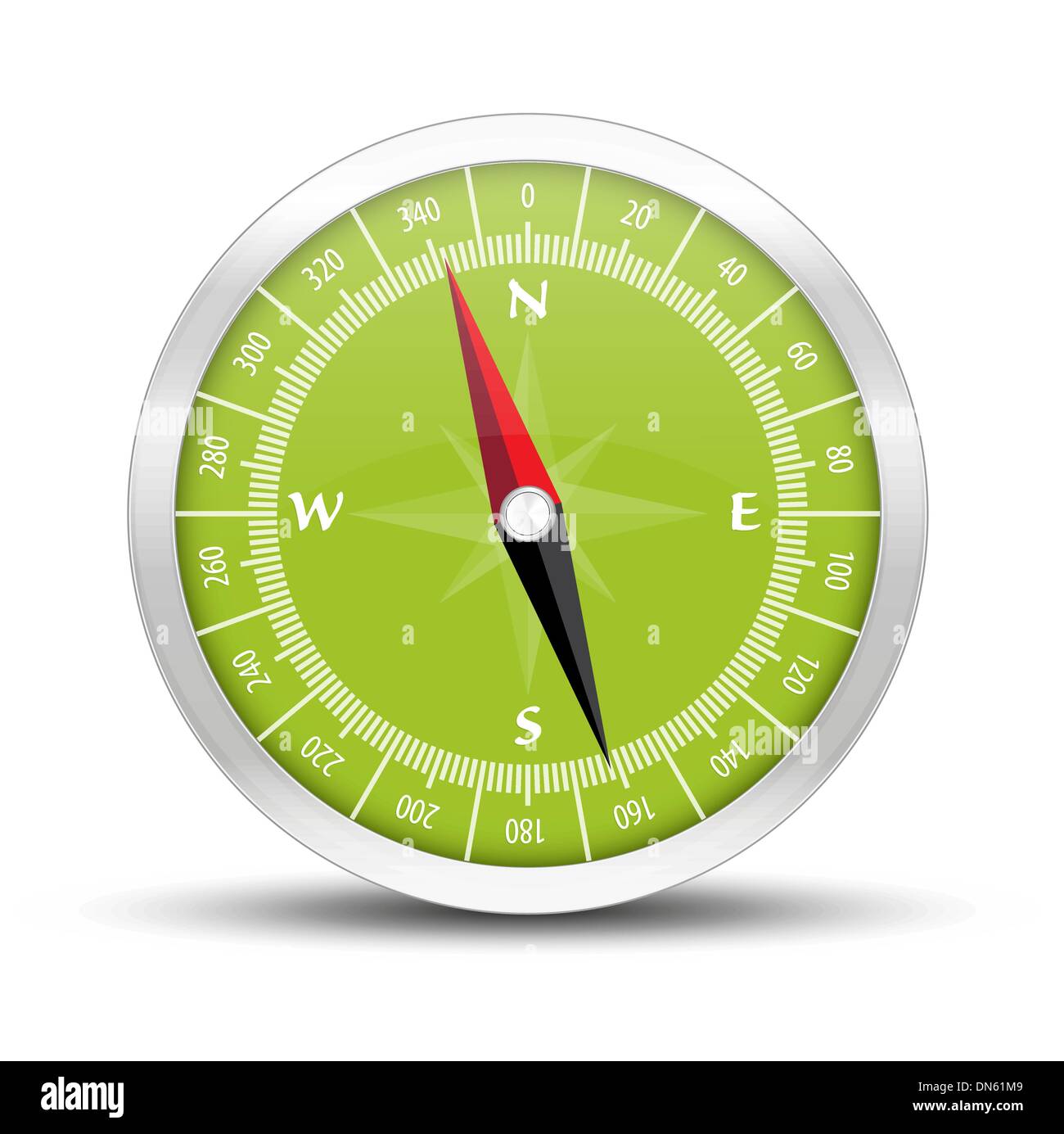 The green compass Stock Vector Image & Art - Alamy