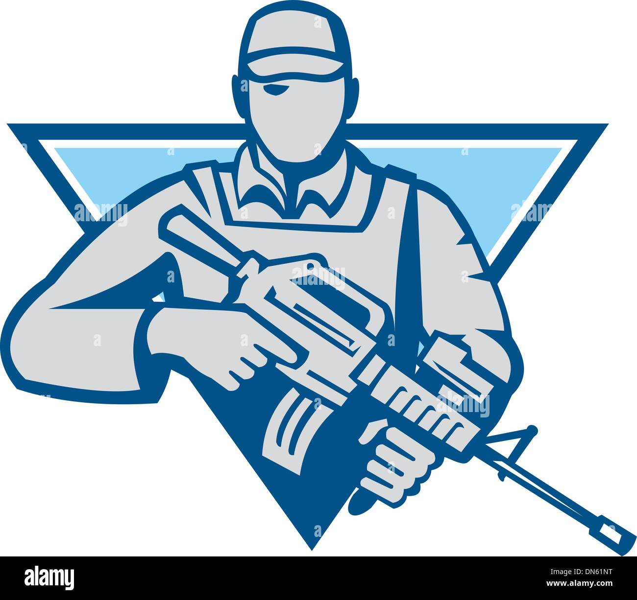 Infantry rifle Stock Vector Images - Alamy