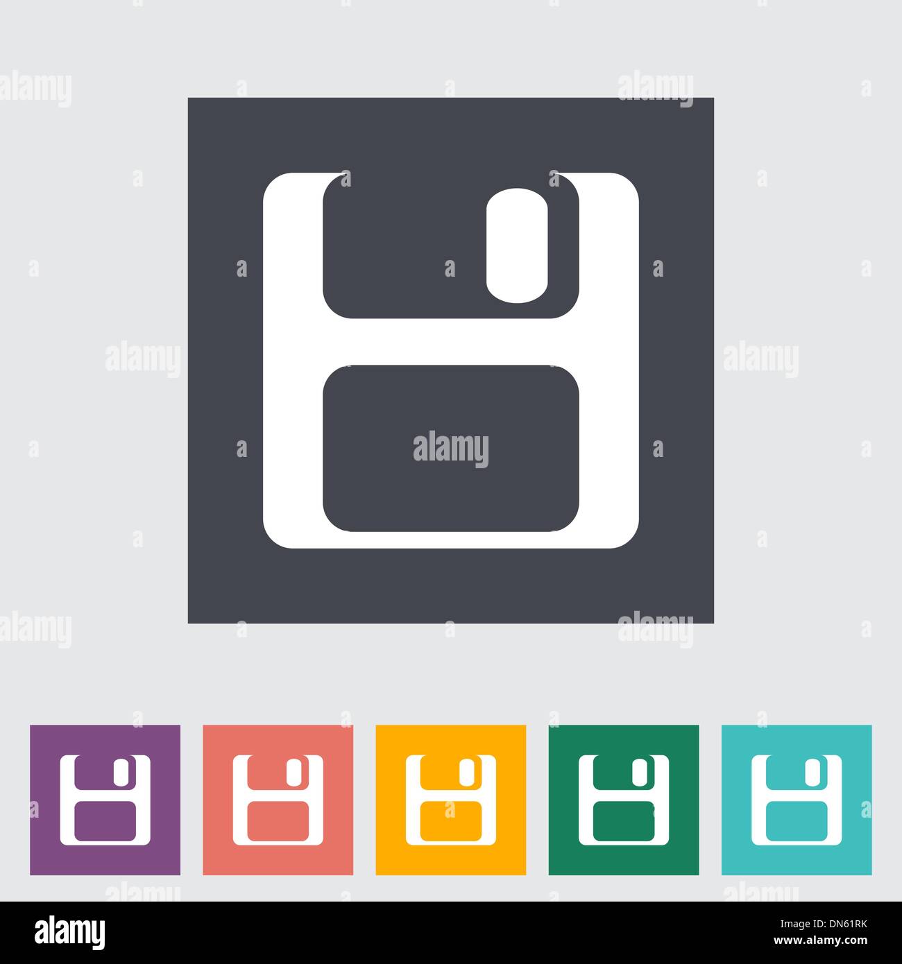 Floppy disk icon vector vectors hi-res stock photography and images - Alamy
