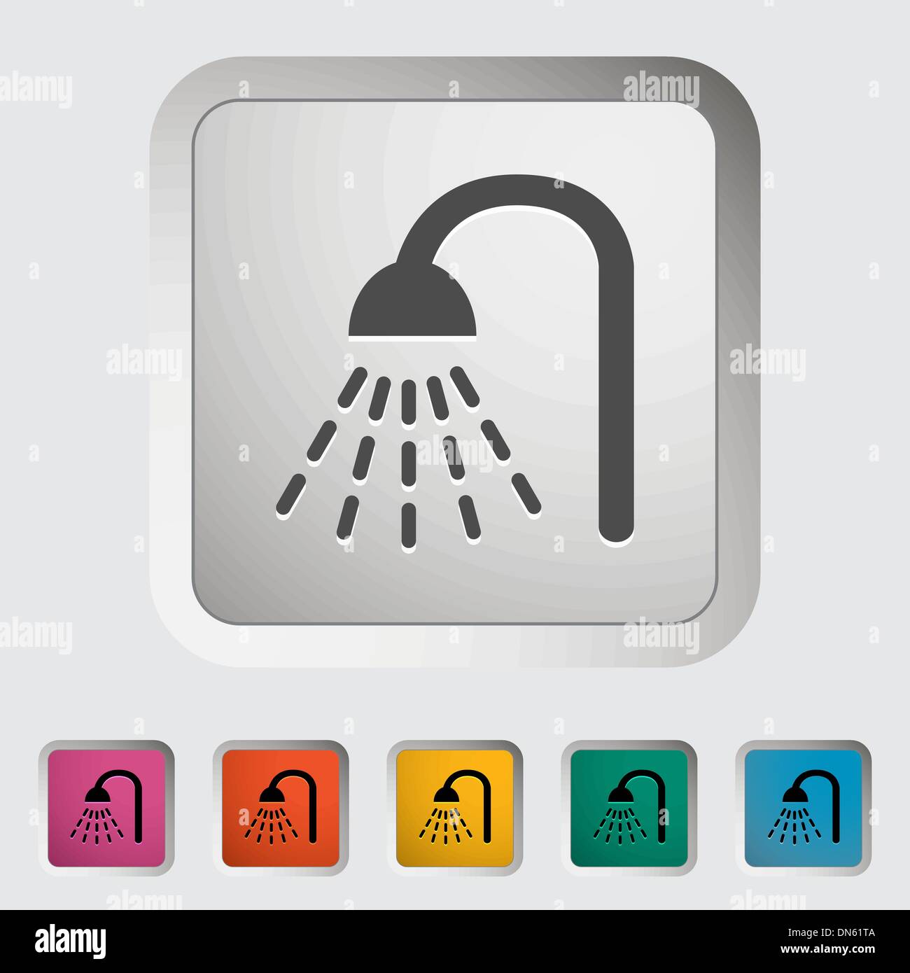 Shower vectors hi-res stock photography and images - Alamy