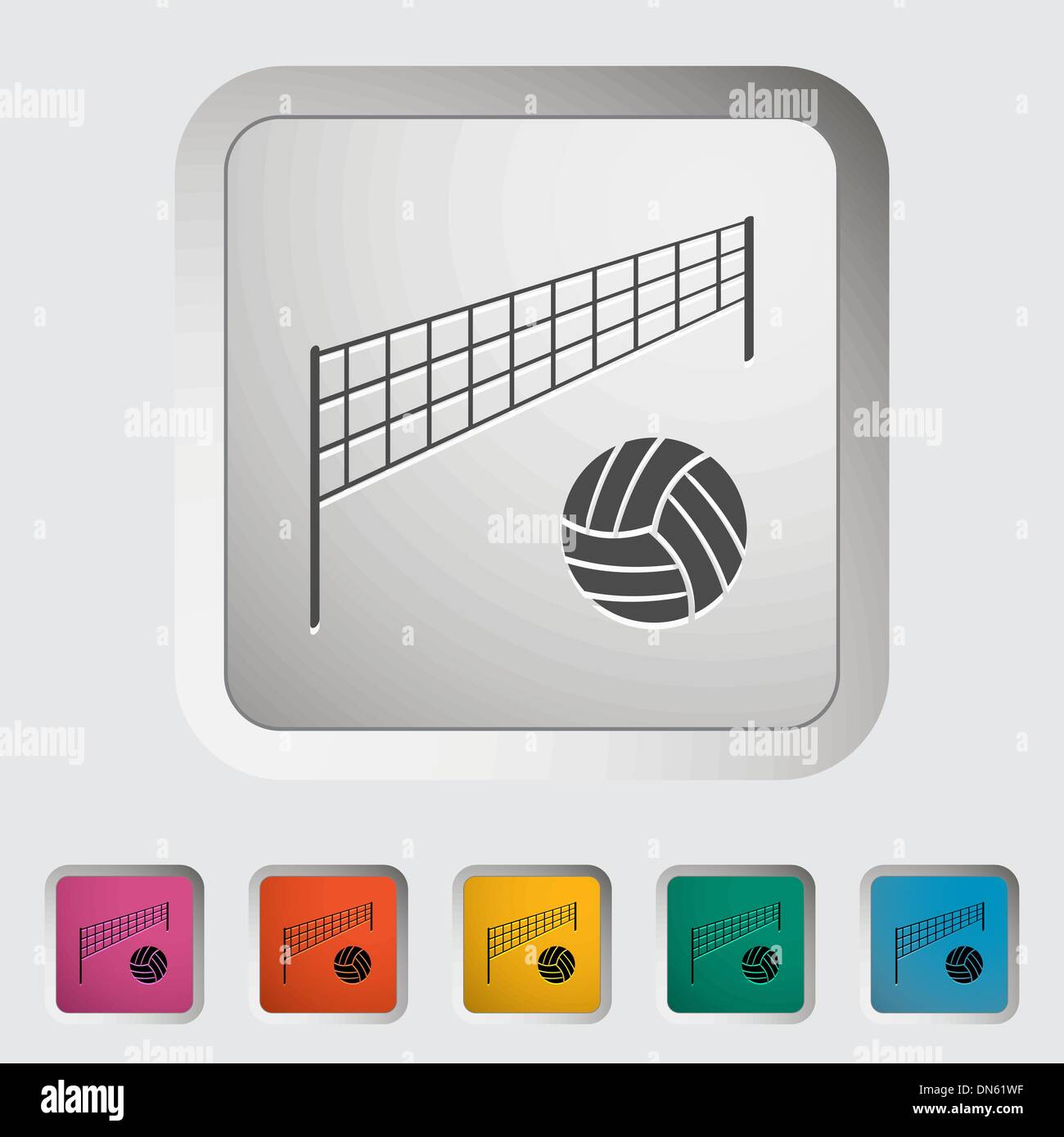 Volleyball outdoor Stock Vector Images - Alamy