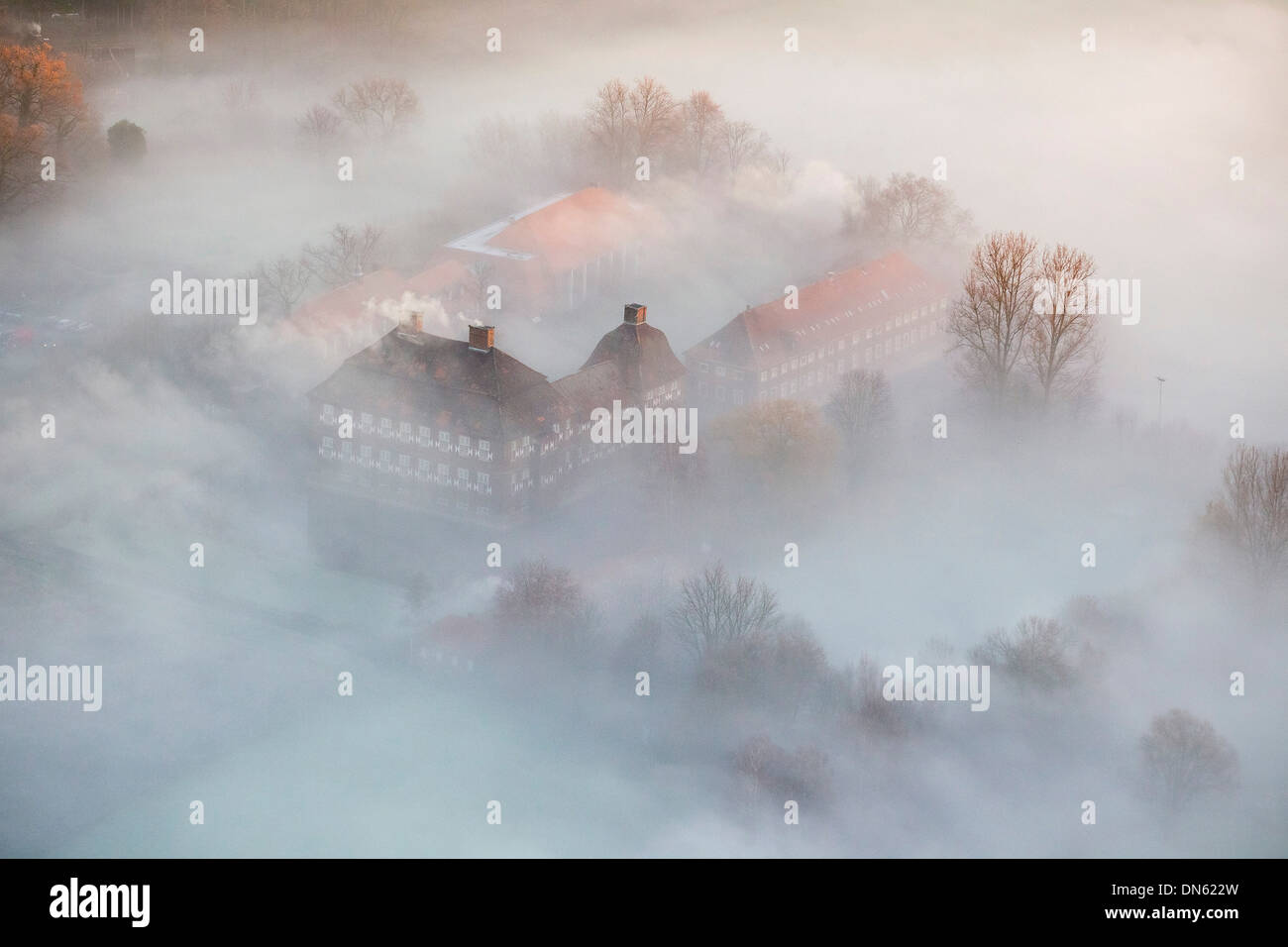 Schloss hamm nordrhein westfalen deutschland hi-res stock photography ...