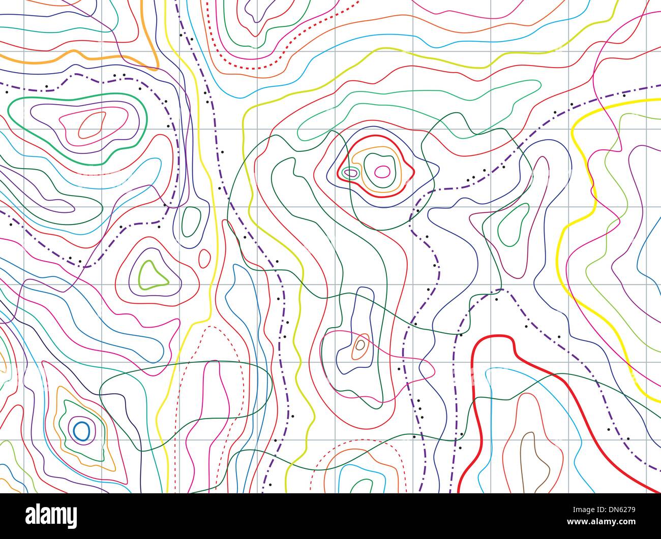 Topographical map of earth hi-res stock photography and images - Alamy