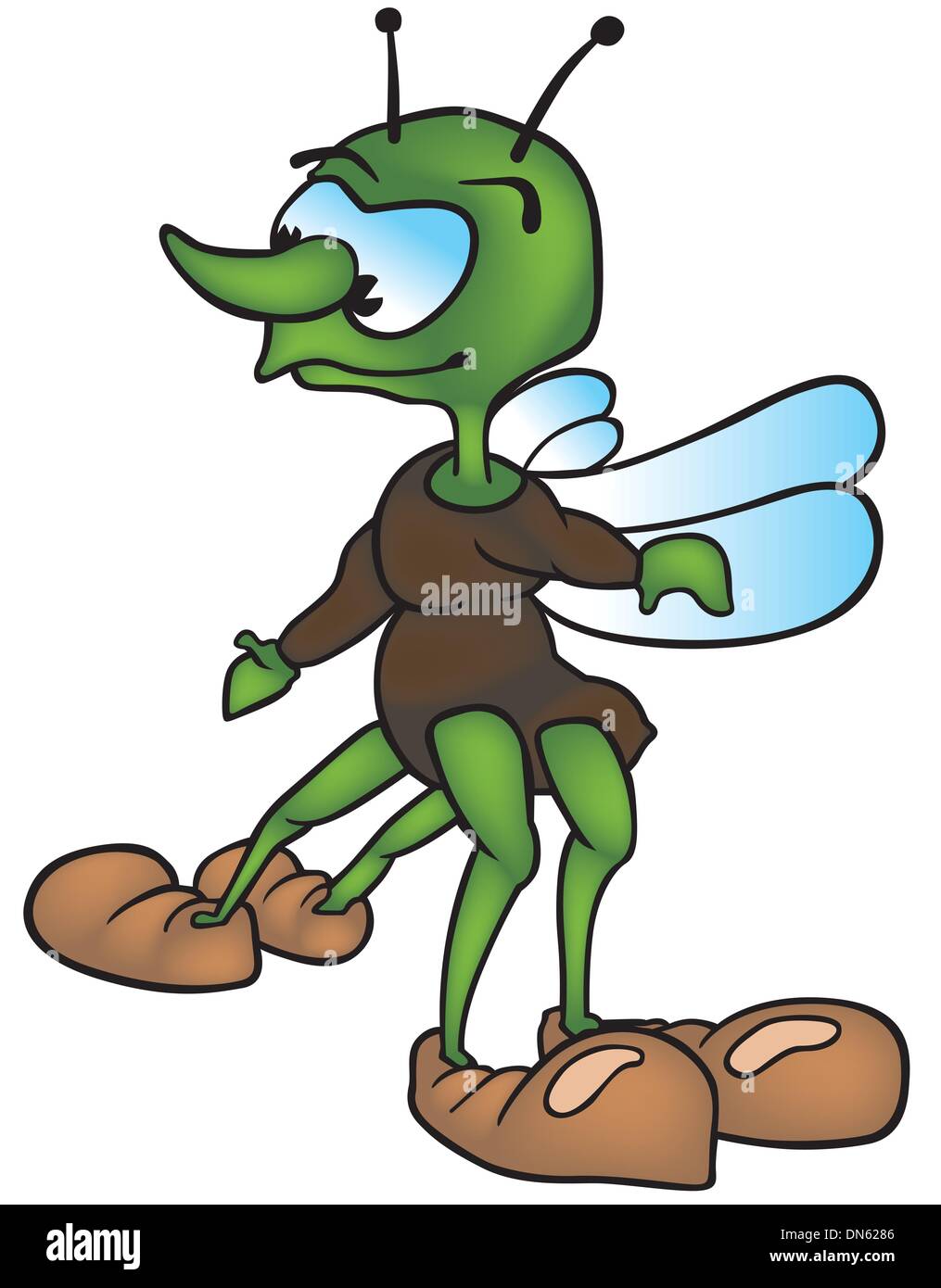 Four Legged Bug Stock Vector Image & Art - Alamy