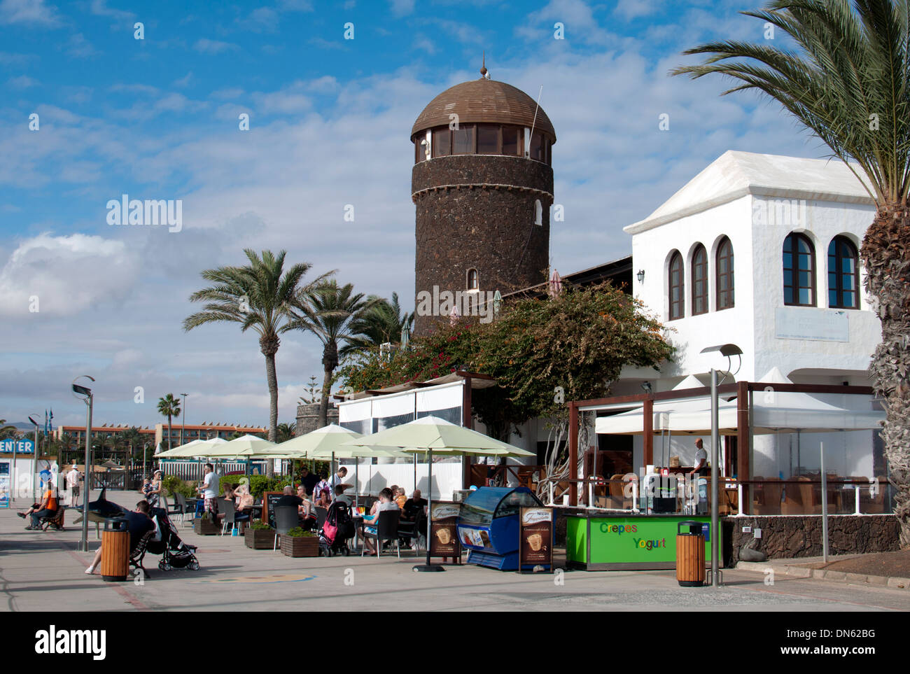 Puerto Castillo Restaurant, Caleta de Fuste, Fuerteventura, Canary ...