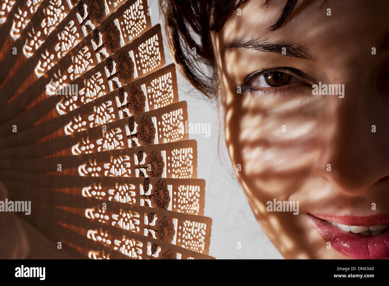 Womans Face In Shadow High Resolution Stock Photography and Images - Alamy