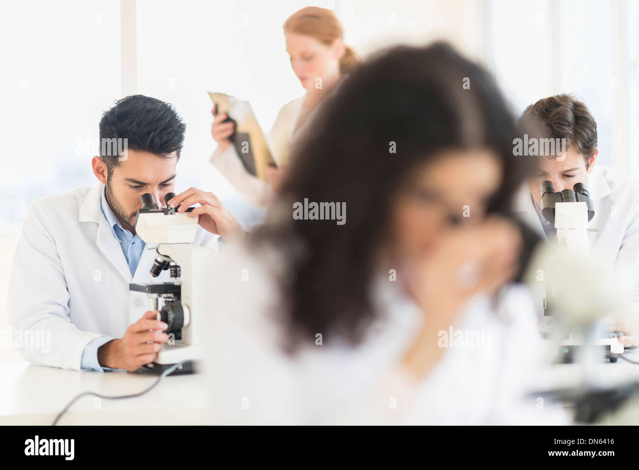 Native american scientist in lab hi-res stock photography and images ...
