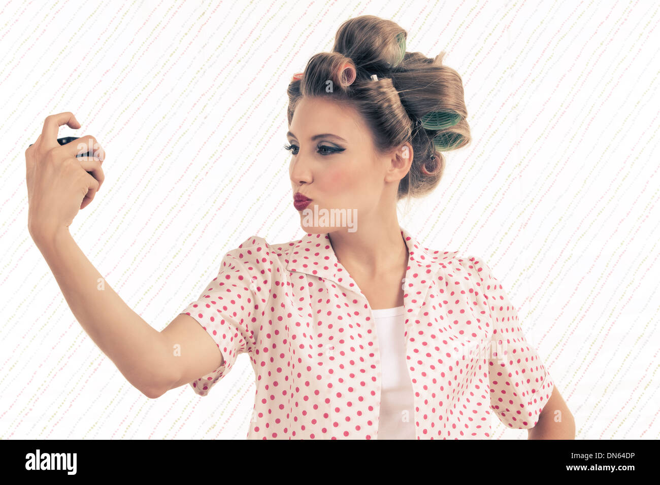 Retro 70s people hi-res stock photography and images - Alamy