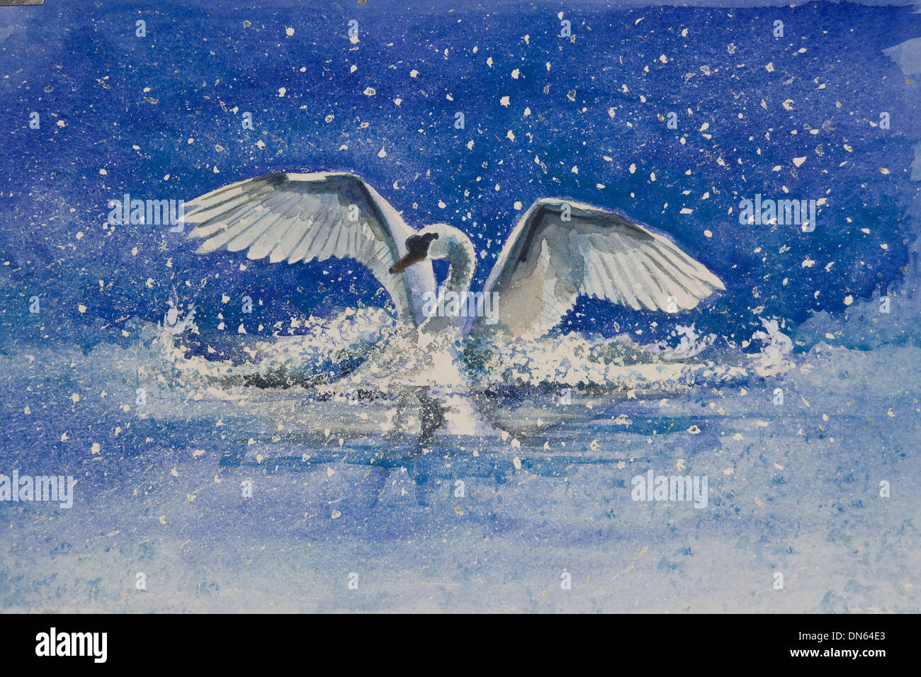 Wings scene illustration hi-res stock photography and images - Alamy