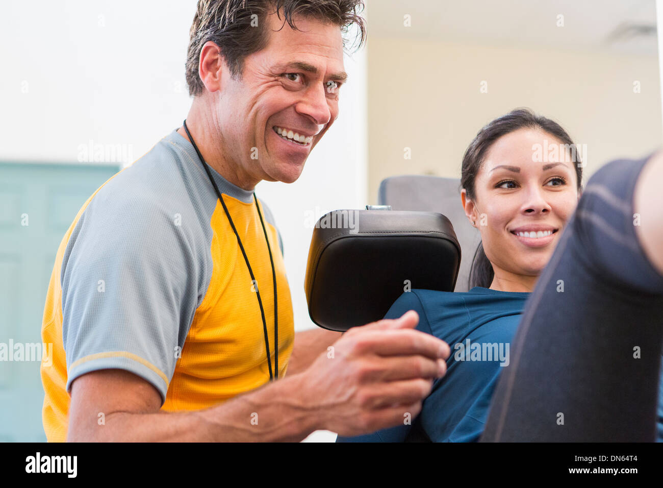 44 personal trainer hi-res stock photography and images - Alamy