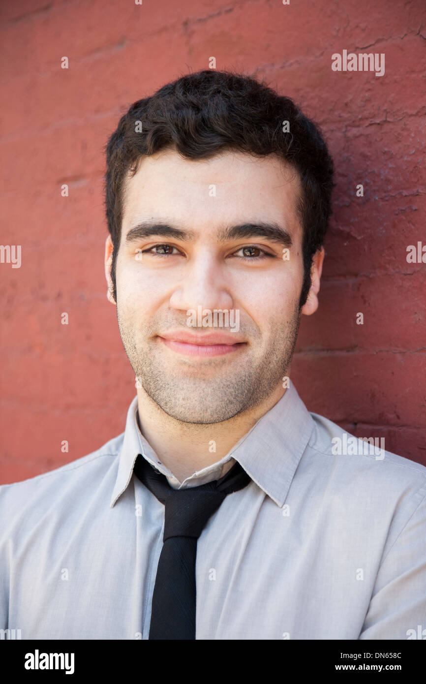 Happy smiling hispanic business man hi-res stock photography and images ...