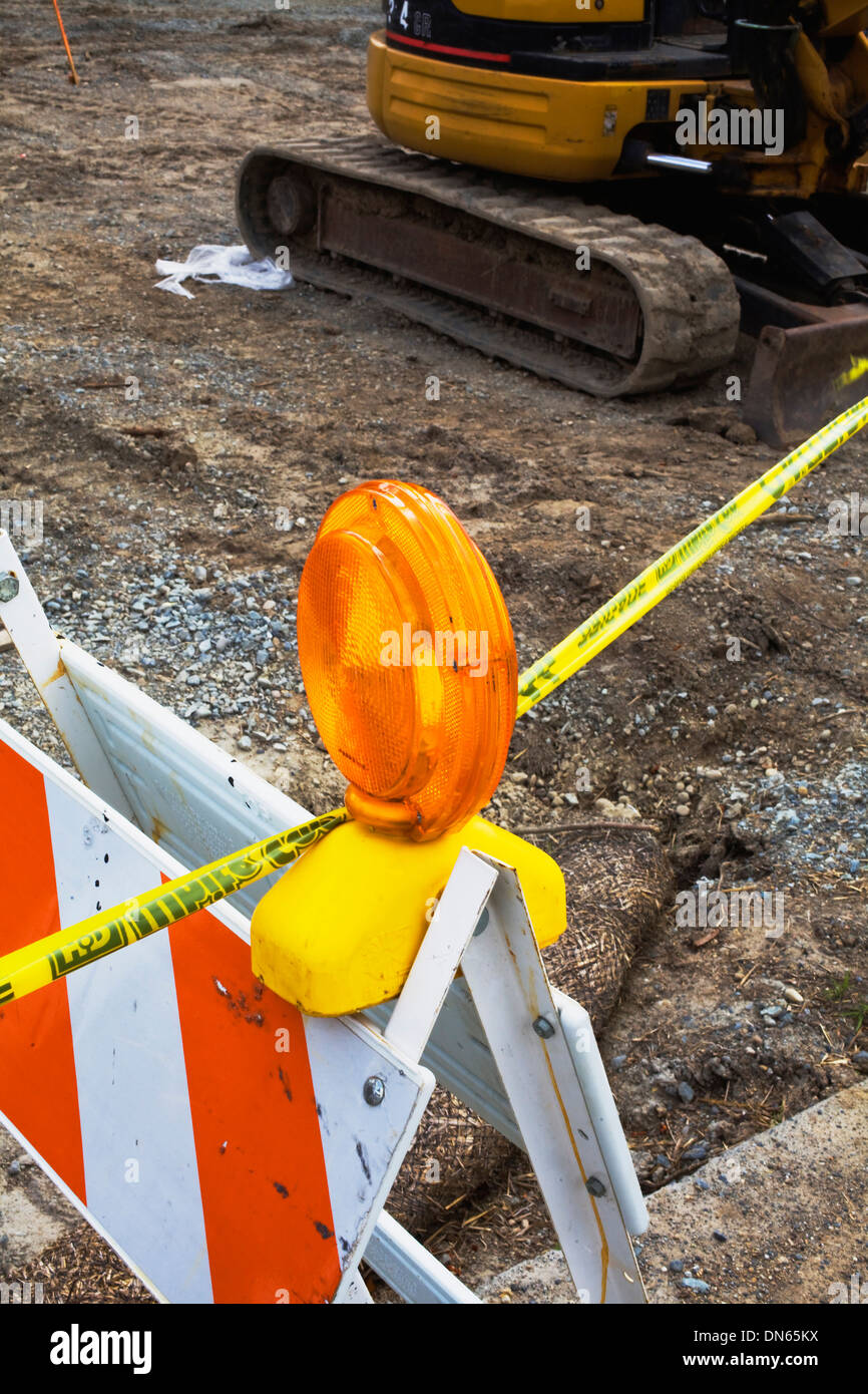 Highway Construction Lights