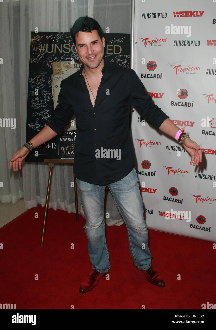 Las Vegas, Nevada, USA. 19th Dec, 2013. Singer Frankie Moreno attends ...