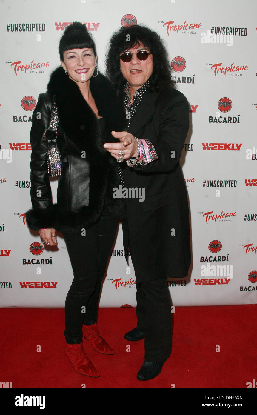 Las Vegas, Nevada, USA. 19th Dec, 2013. Musician Paul Shortino and wife ...