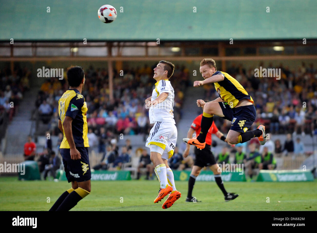 Sydney, Australia. 19th Dec, 2013. Mariners forward Daniel McBreen in ...