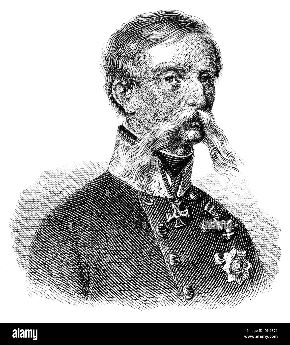 Austrian soldier 19th century Cut Out Stock Images & Pictures - Alamy