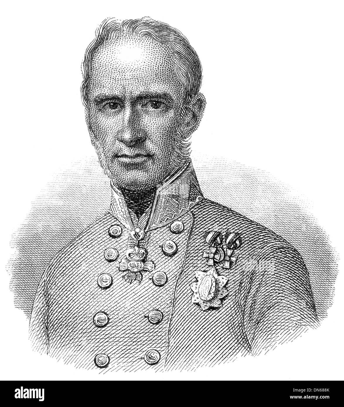 General Alfred Candidus Ferdinand, Prince of Windisch-Graetz, 1787 ...