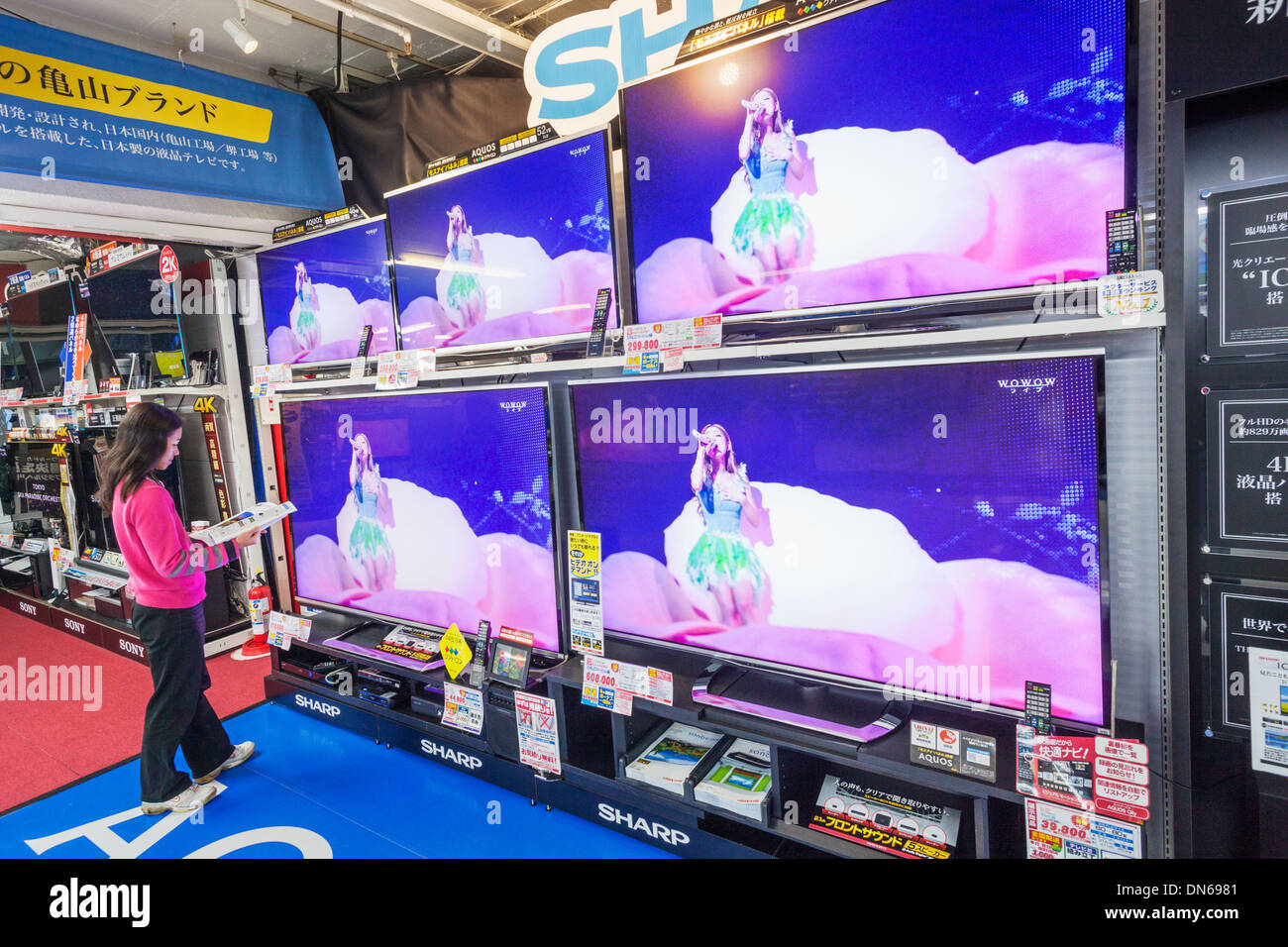Japan, Honshu, Kanto, Tokyo, Akihabara, Yodabashi Electrical Store ...