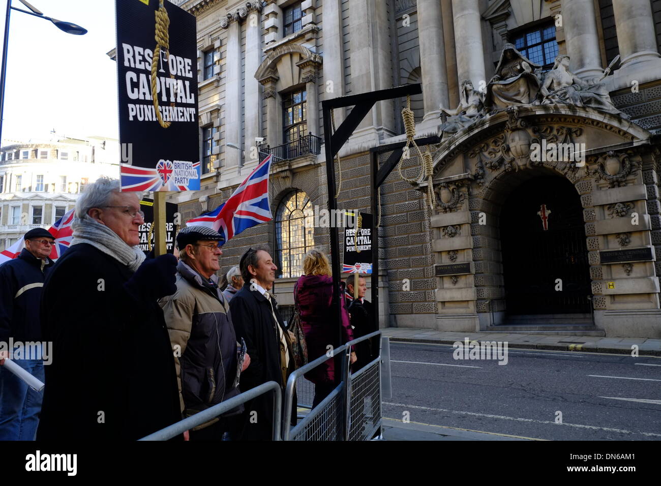Capital punishment supporters hi-res stock photography and images - Alamy