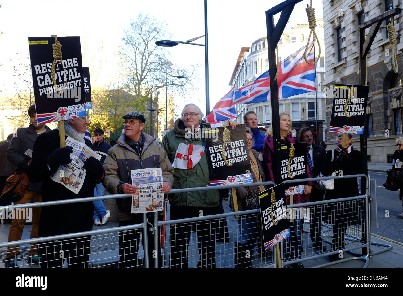 Capital punishment protest uk hi-res stock photography and images - Alamy