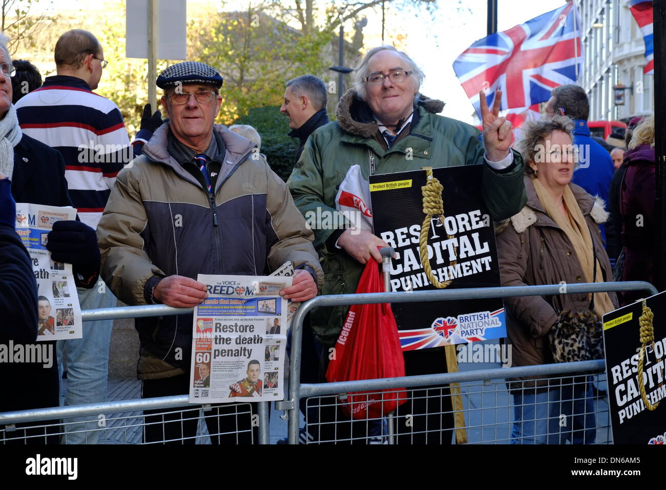 Capital punishment protest hi-res stock photography and images - Alamy
