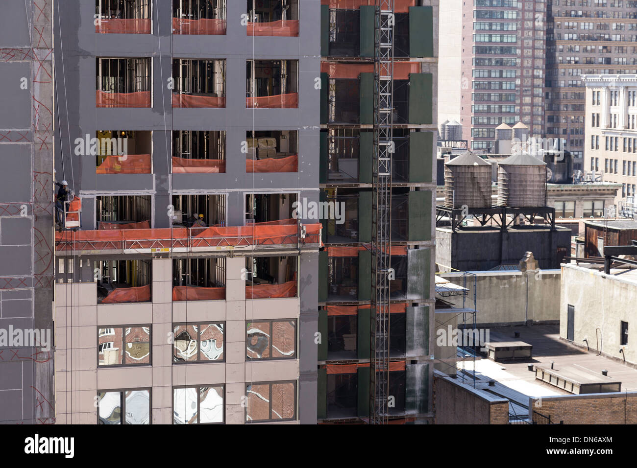 American building construction workers hi-res stock photography and ...