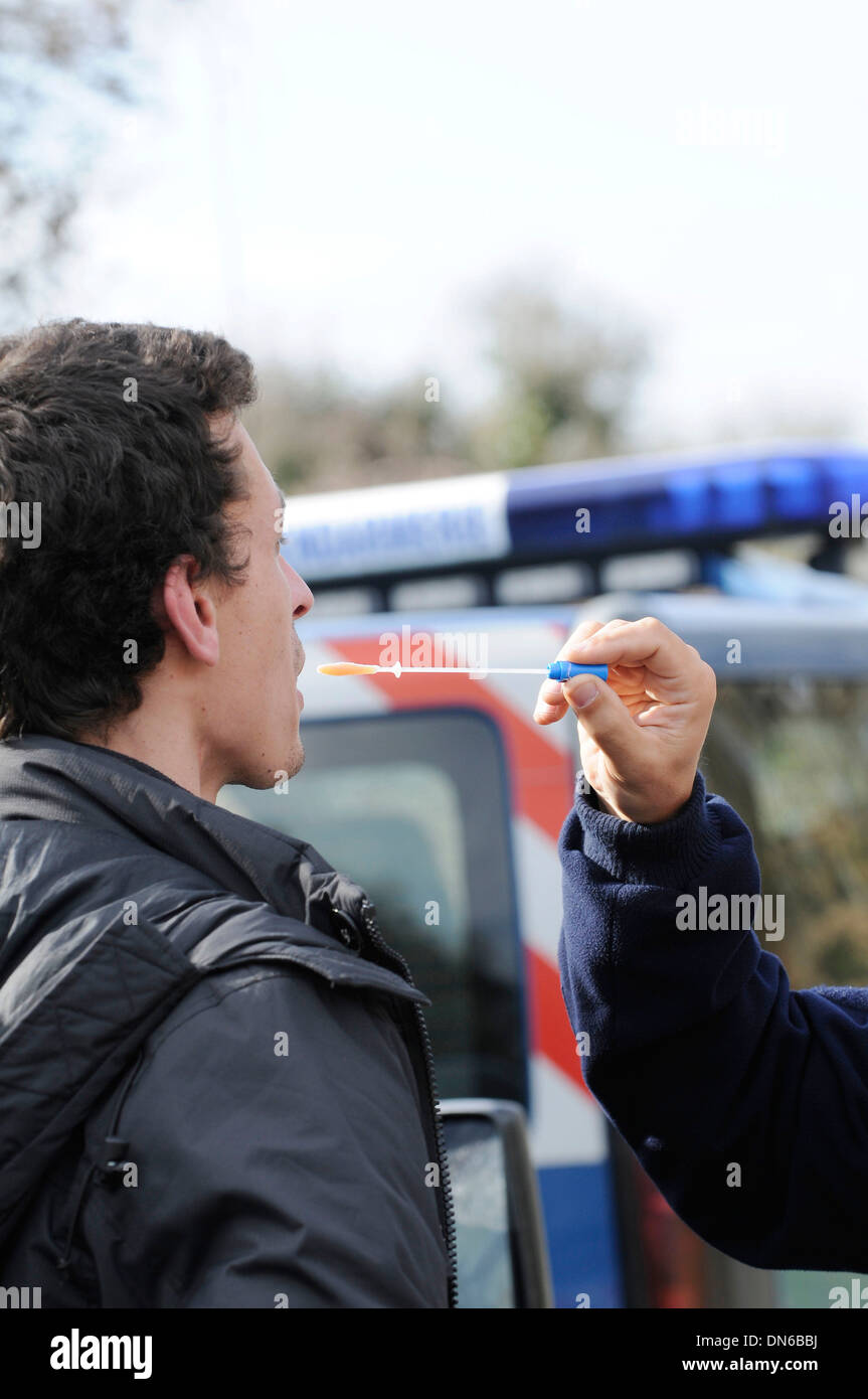 Police drug driver test hi-res stock photography and images - Alamy