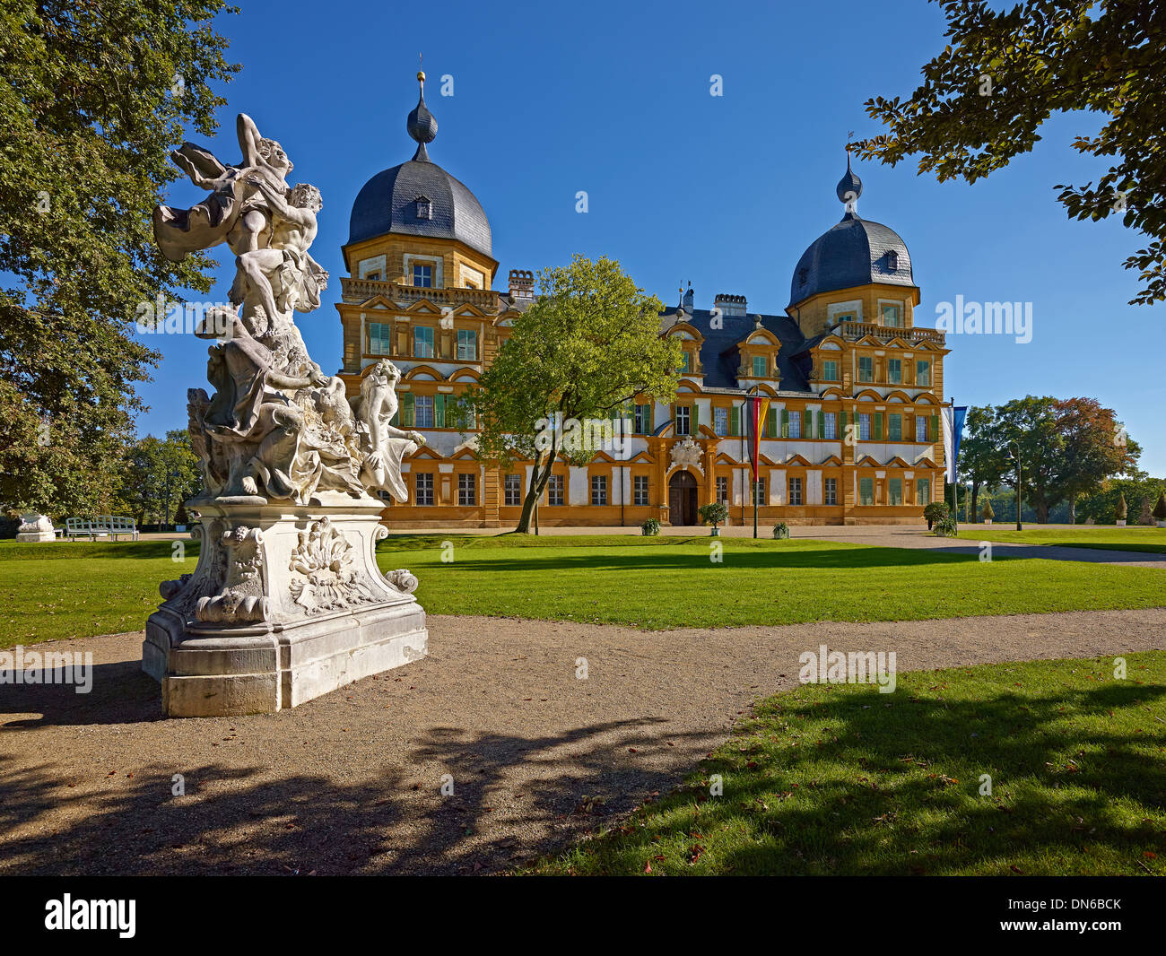 Seehof Castle, Memmelsdorf, Upper Franconia, Bavaria, Germany Stock ...
