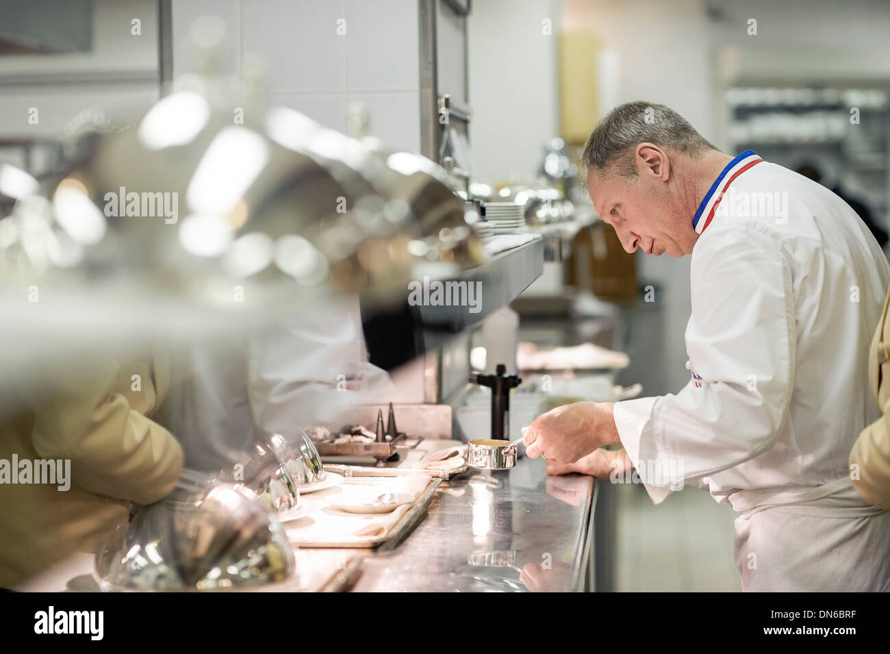 Chef Eric Frechon (2012/07/18 Stock Photo - Alamy