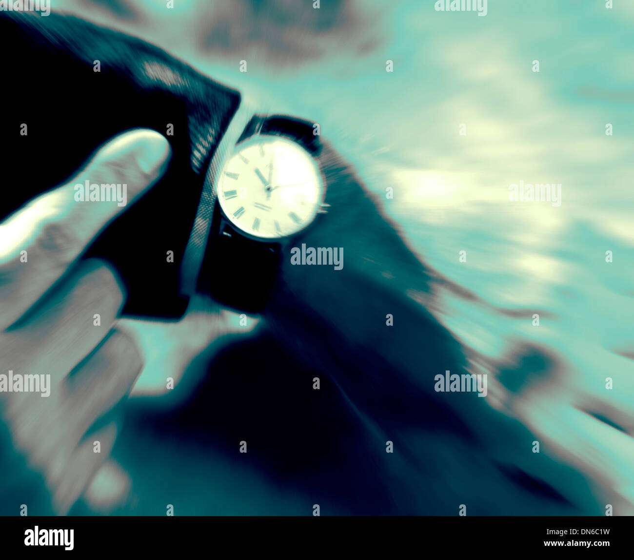 Looking at the watch hi-res stock photography and images - Alamy