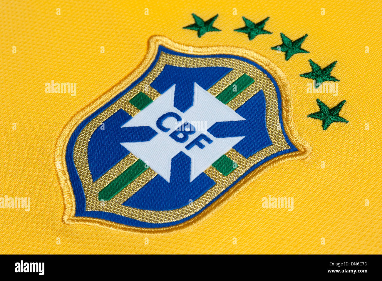 Brazil gold football kit hi-res stock photography and images - Alamy