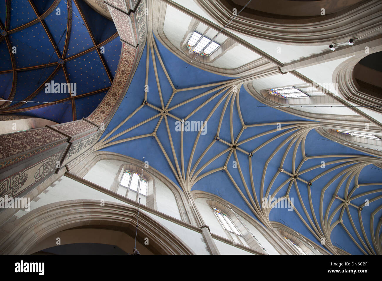 Interior and Ceiling of Dominican Church of the Holy Trinity, Krakow ...