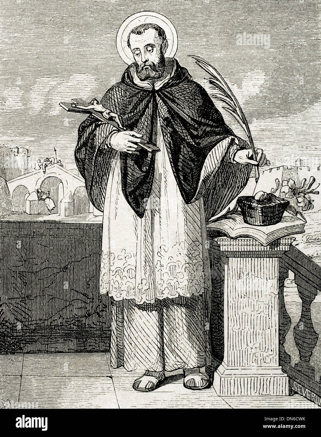 John of Nepomuk (1345–1393). National saint of the Czech Republic ...