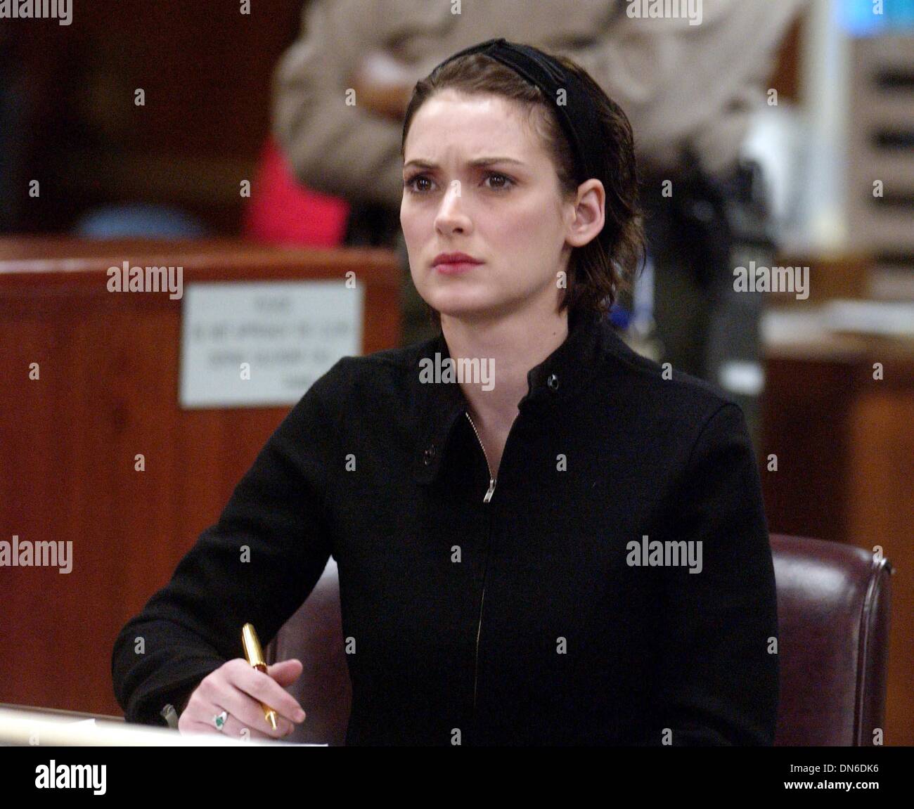 Dec. 1, 1979 - Beverly Hills, CALIFORNIA, USA - WINONA RYDER ..INSIDE ...