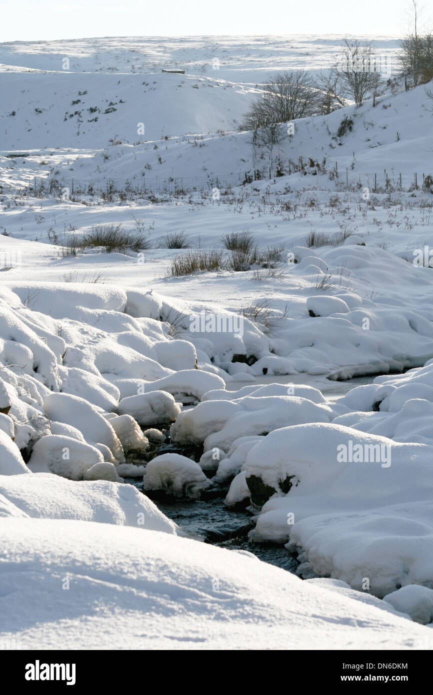 Snowy stream hi-res stock photography and images - Alamy