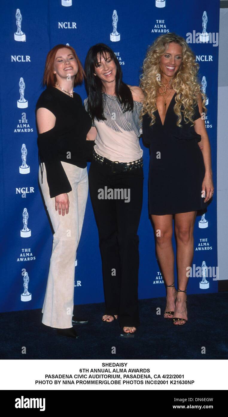 Apr. 22, 2001 - SHEDAISY.6TH ANNUAL ALMA AWARDS.PASADENA CIVIC ...