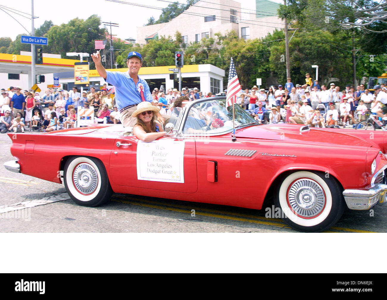 July 4, 2001 - WES PARKER.4TH JULY PARADE, PACIFIC PALISADES, CA ...