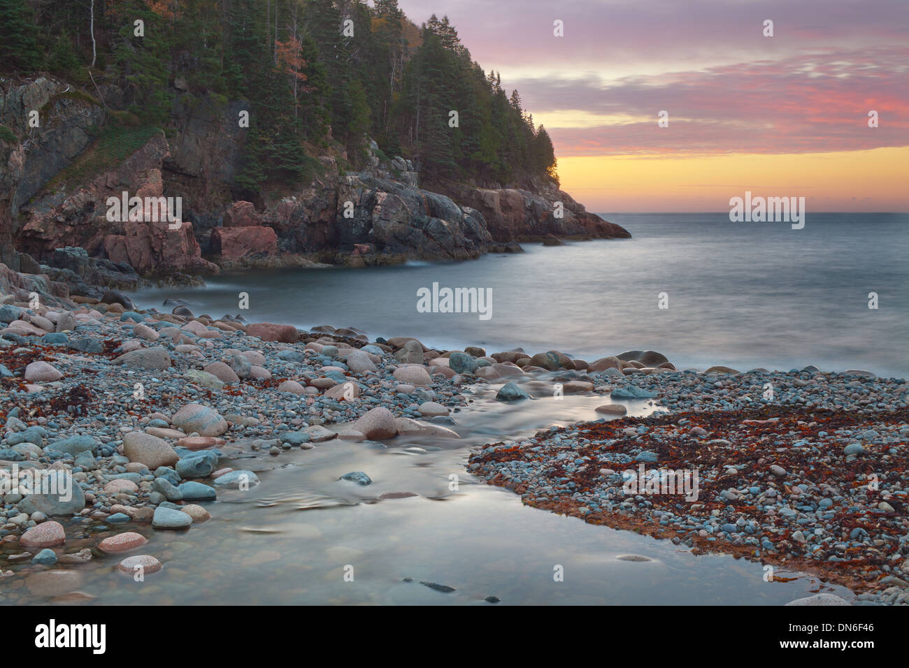 Sunrise At Hunters Beach Stock Photo - Alamy