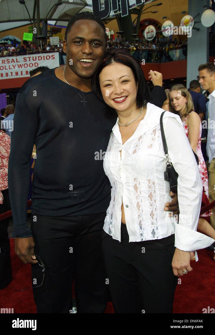 May 31, 2002 - Hollywood, CALIFORNIA, USA - WAYNE BRADY AND WIFE MANDIE ...