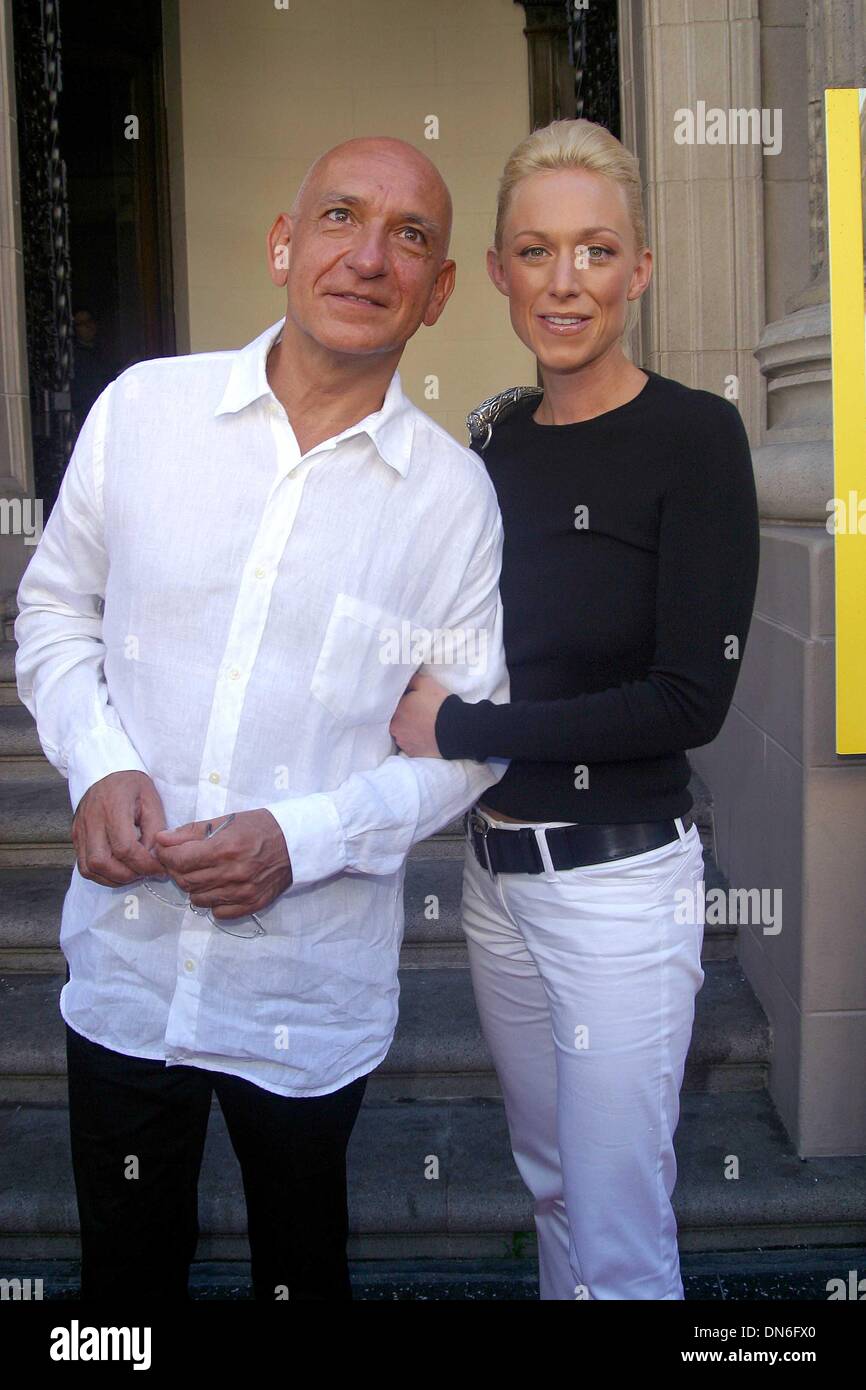 Oct. 5, 2002 - Hollywood, CALIFORNIA, USA - SIR BEN KINGSLEY AND ...