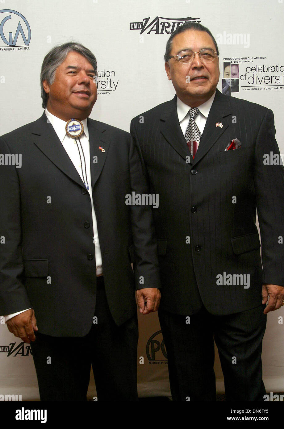 Oct. 28, 2002 - Beverly Hills, CALIFORNIA, USA - SONNY SKYHAWK AND RAY ...