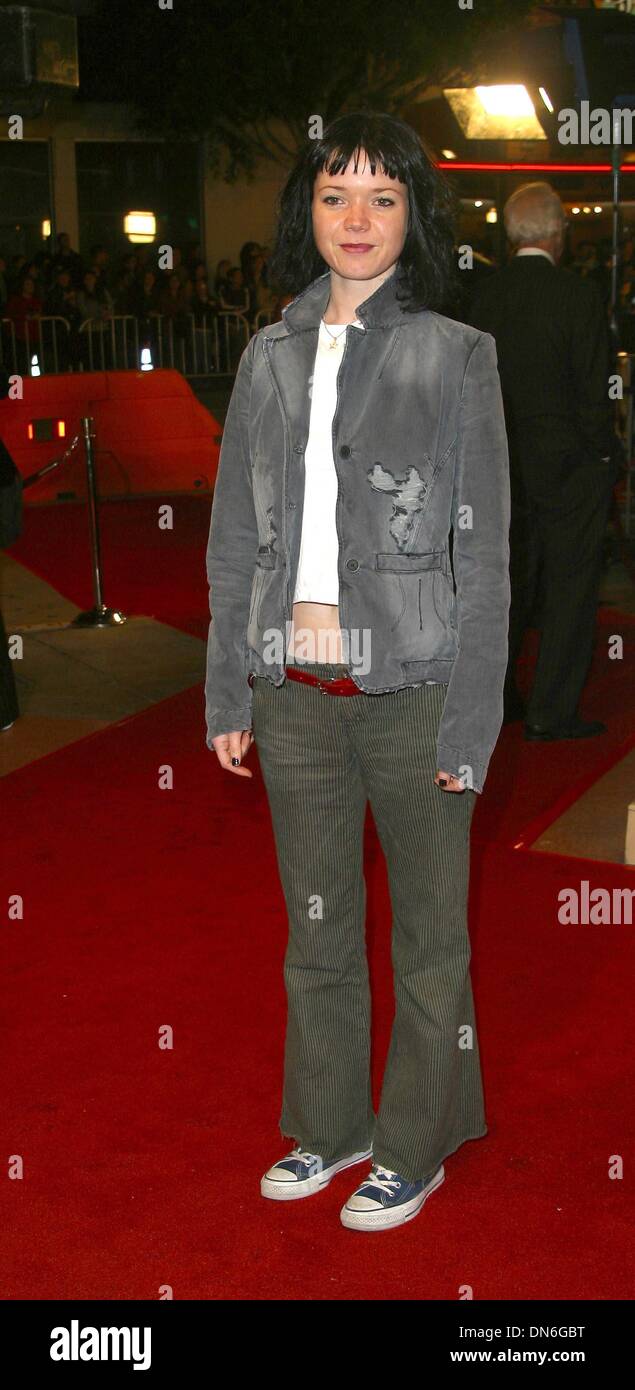 Dec. 12, 2002 - Los Angeles, CALIFORNIA, USA - SHELLY COLE ...