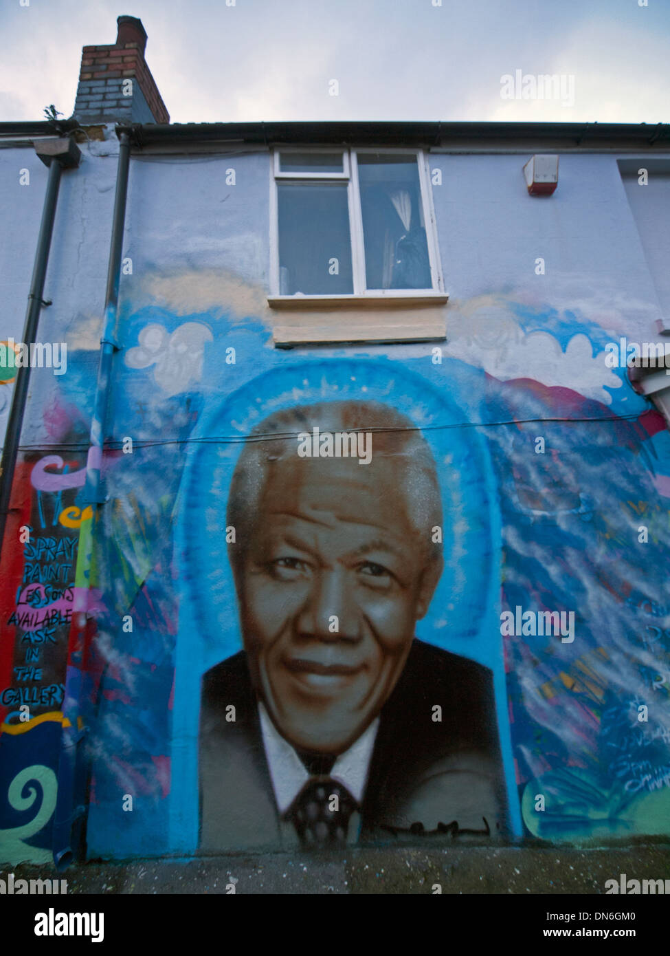 Mural art nelson mandela art hi-res stock photography and images - Alamy