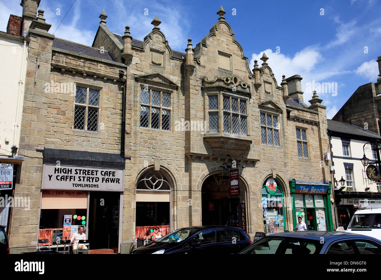 Butchers Market, a neo Jacobean building on the High Street in the ...