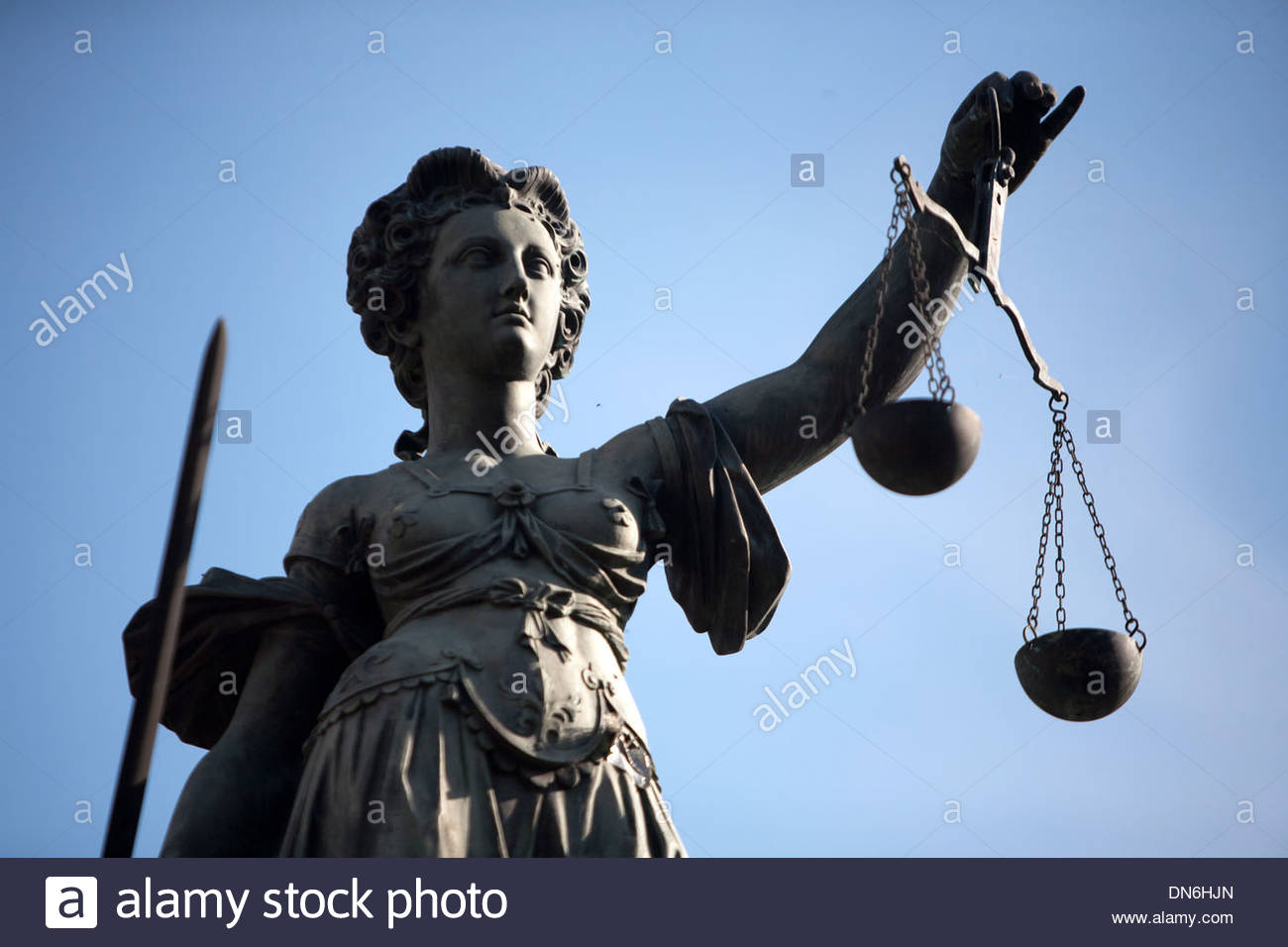 A Statue Of Justitia Stock Photos & A Statue Of Justitia Stock Images ...