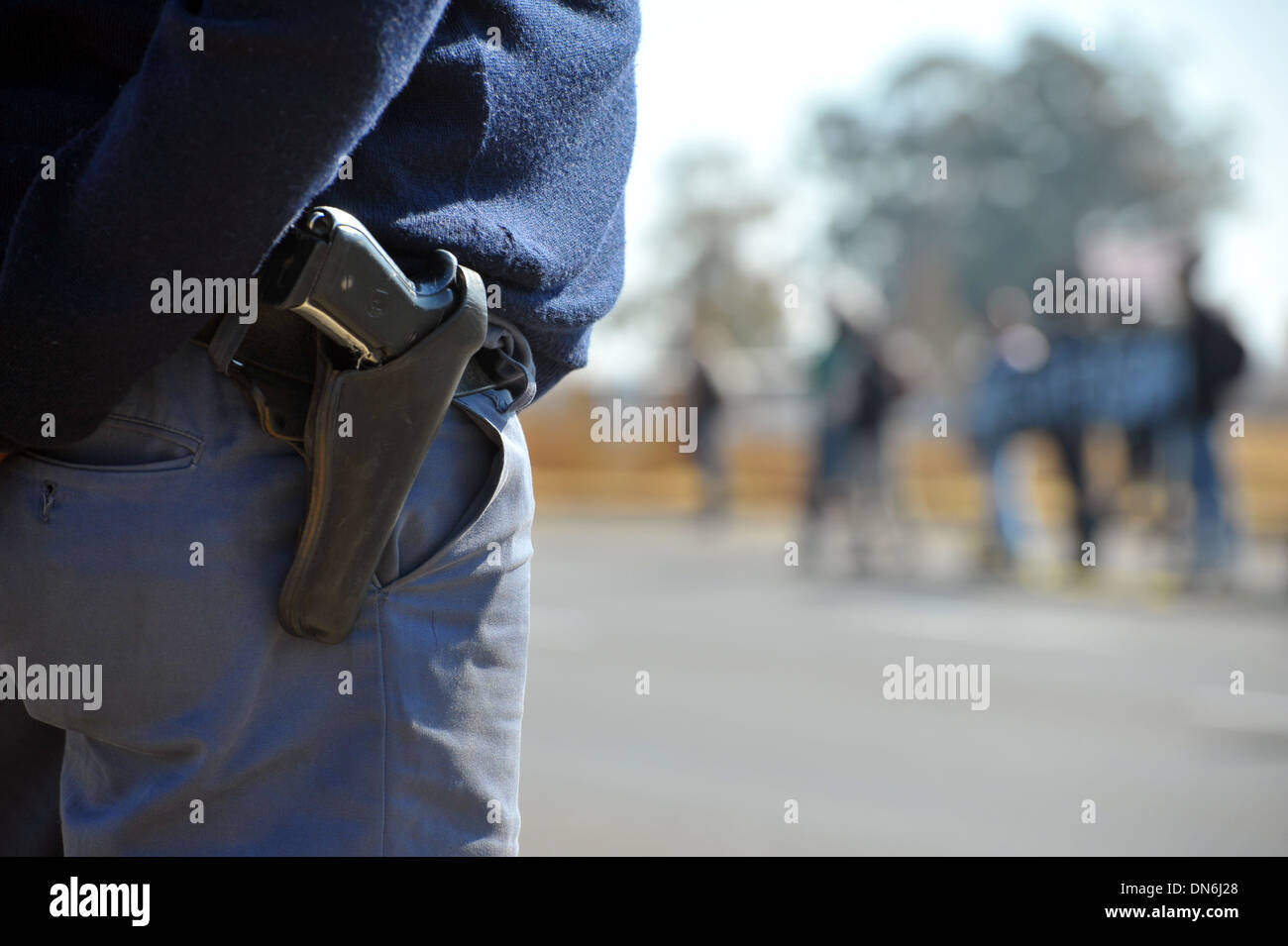 Police gun holster hi-res stock photography and images - Alamy
